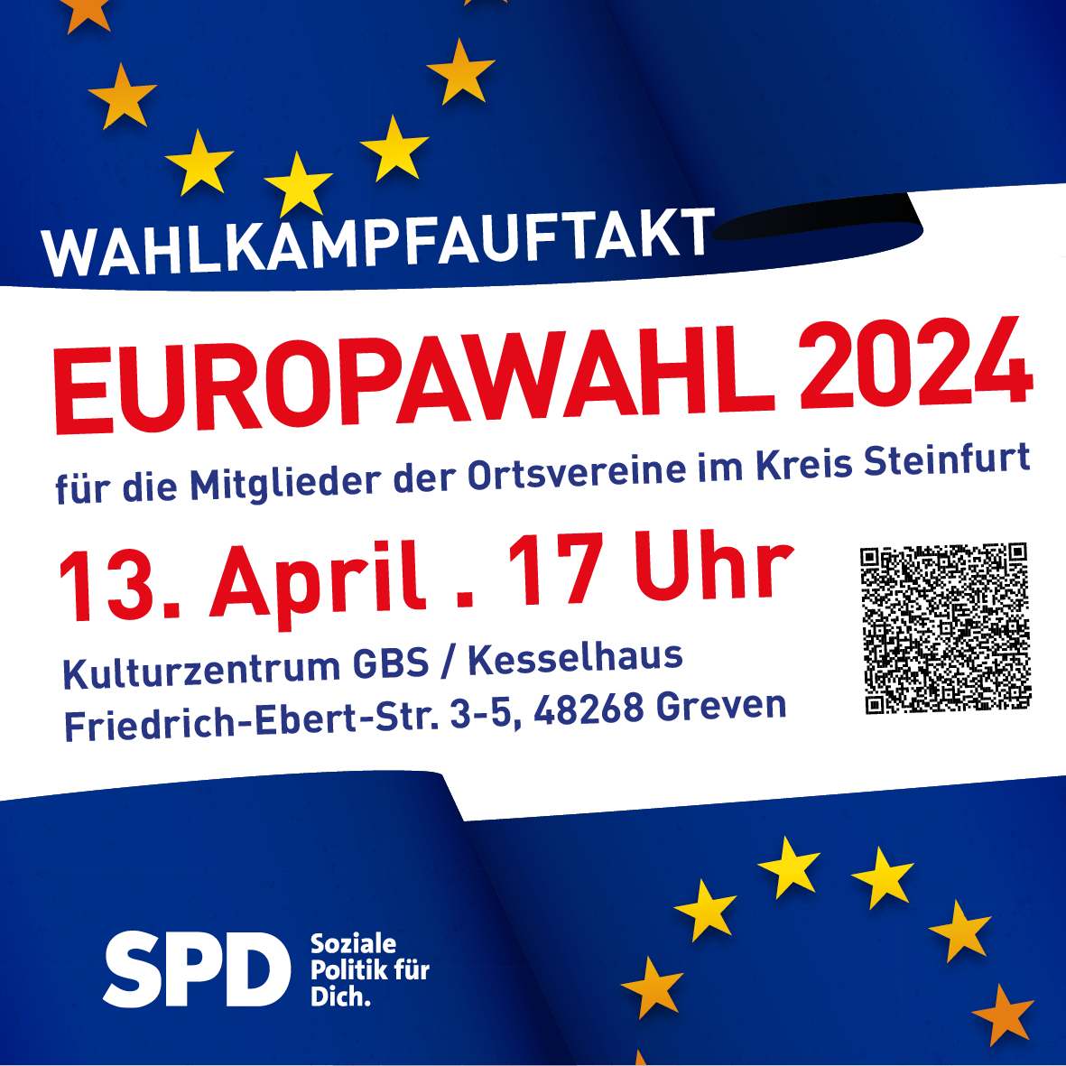 Wahlkampfauftakt Europawahl 2024 - SPD Saerbeck